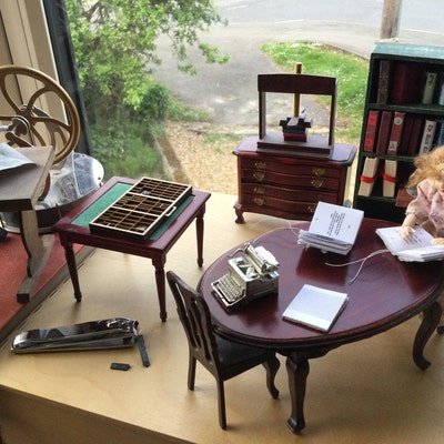 Dollhouse Miniature Printer Tray - Etsy