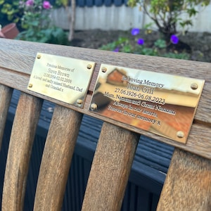 REINFORCED Deeply Engraved Solid Brass Dog Tag 33mm Round - Etsy