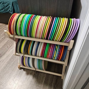 Disc Golf Storage Rack 15 to 240 Discs FREE Shipping and Laser ...