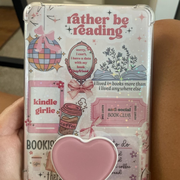 Kindle Insert Kindle Srickers Coquette E-reader Holographic Insert ...