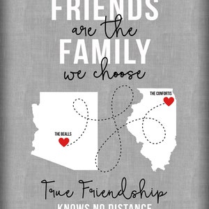 Friends of the Family, Close Friends Gifts, Christmas Gift for Friends ...
