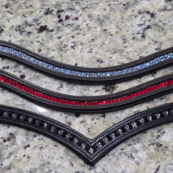 Diy Browband - Empty Channel Leather Browband - Make Your Own Browband ...