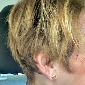 Hope Stud Earrings // Minimalist // Geometric // Modern // Delicate ...