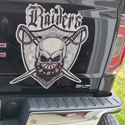 Raiderette Sticker Las Vegas Raiders Female Las Vegas Raider - Etsy