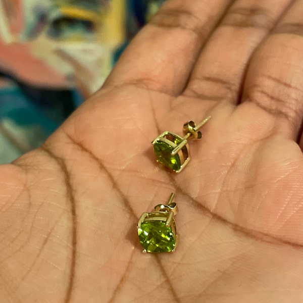 Cut and Polished AAA Peridot Heart Shape - Etsy