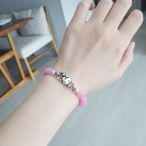 Hot Pink Bead String, 2mm Bright Pink Beads, Jewellery Making Bead ...