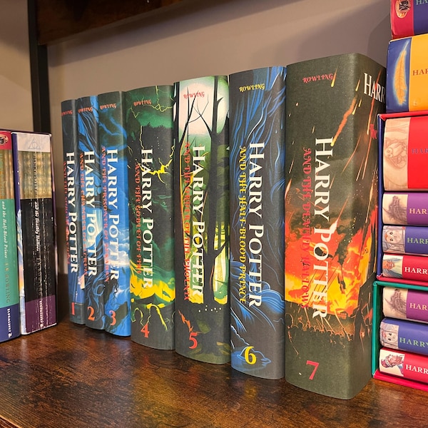 Hardcover HP Dust Jacket Collection, Digital Download, Printable ...
