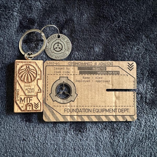 SCP Foundation Logo Sign Wall Decoration Man Cave Decor - Etsy