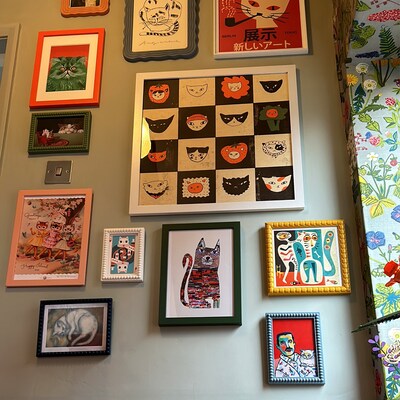 A2 A3 A4 A5 A6 Orange Picture Frames With Mounts, Orange Décor, Thin ...