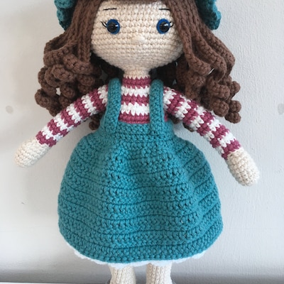 ANNIE Crochet Doll Pattern Amigurumi Doll Pattern PDF - Etsy