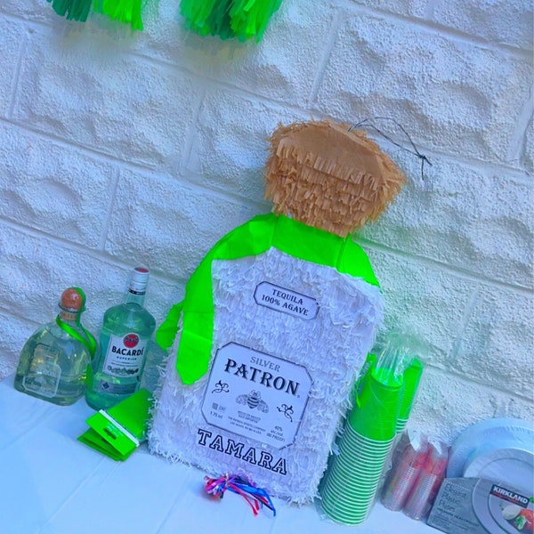 Tequila Patron Piñata! 27” X 16” X 4” - Etsy