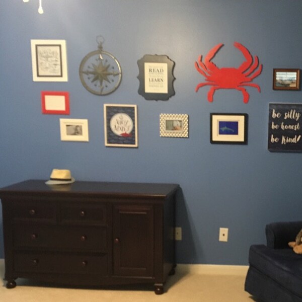 Crab - Laser Cut- Large - Etsy