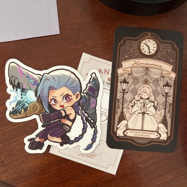 Jayce and Viktor Sticker: Jayvik Sticker, Jayce Arcane Sticker, Viktor ...