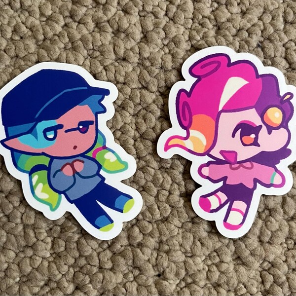 SPLATOON - Agents Stickers - Etsy