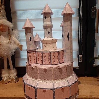 3d SVG Castle Advent Calendar Christmas Castle Advent Calendar svg ...