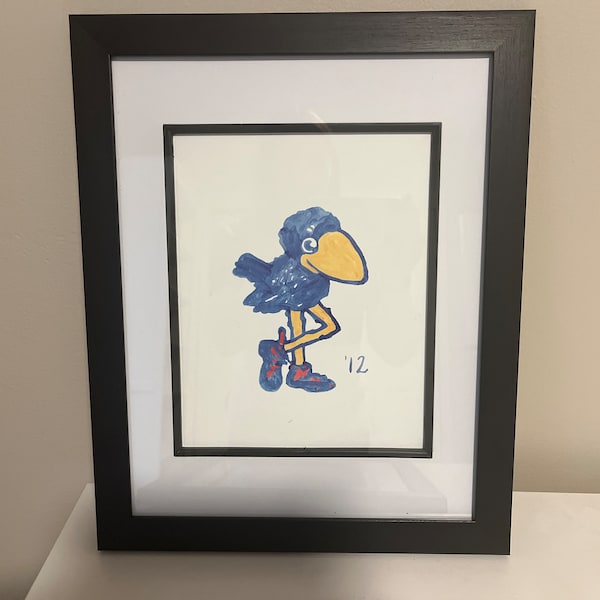 1912 Kansas Jayhawk Art Print | Officially Licensed Product ...