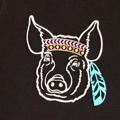 Pig SVG File,hippie Pig Svg,pig Face Svg,farm Svg commercial & Personal ...