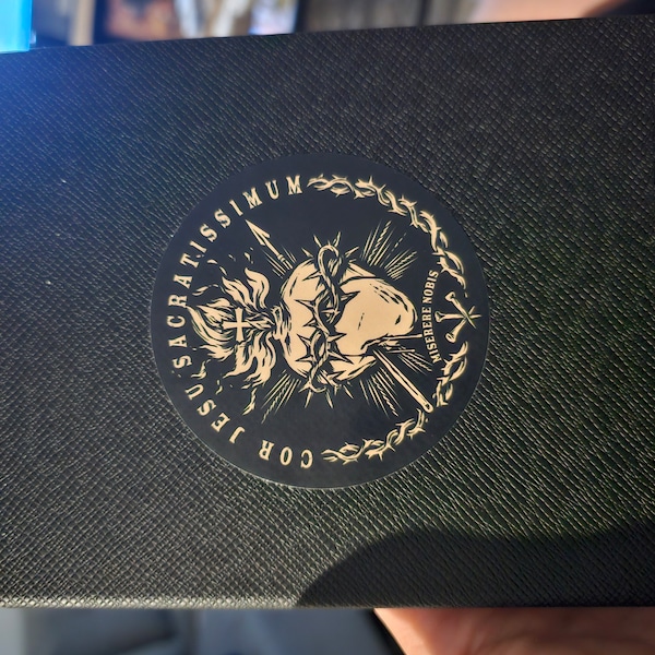 3" Cor Jesu Sacratissimum Vinyl Sticker - Etsy