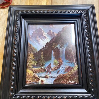 Vintage Black Picture Frame, Vintage Picture Frame, Antique Style Frame ...