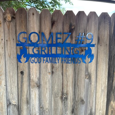 Monogram Address Sign, Monogram, Address Sign, Outdoor Sign Address ...