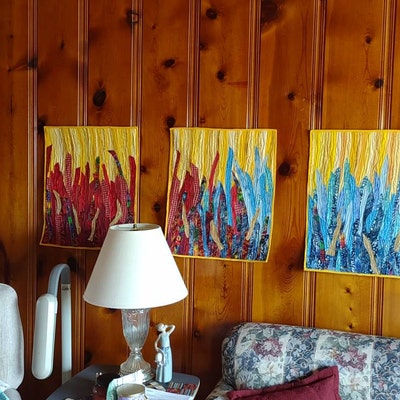 Wave Sunset Patchwork Tutorial PDF Tutorial Instant - Etsy