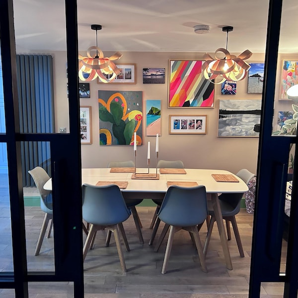 Wood Ceiling Light, Ceiling Light Fixture, Wooden Lampshade, Chandelier ...