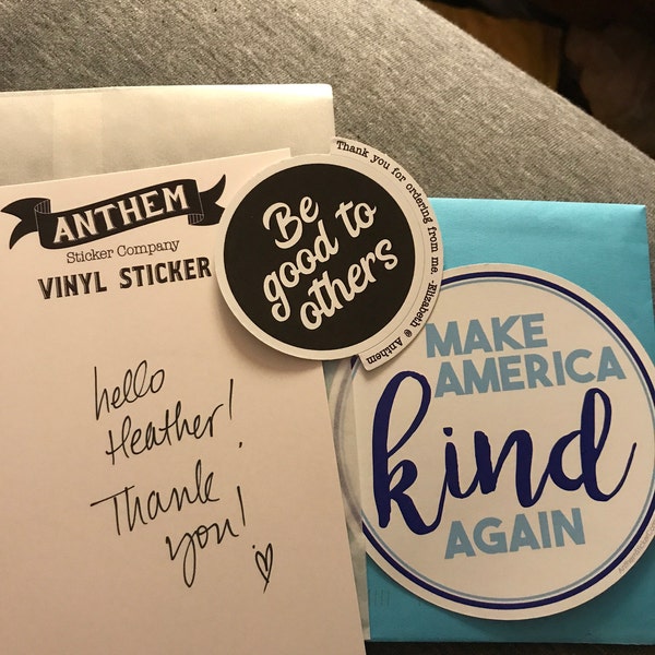 Make America Kind Again Vinyl Sticker - Etsy