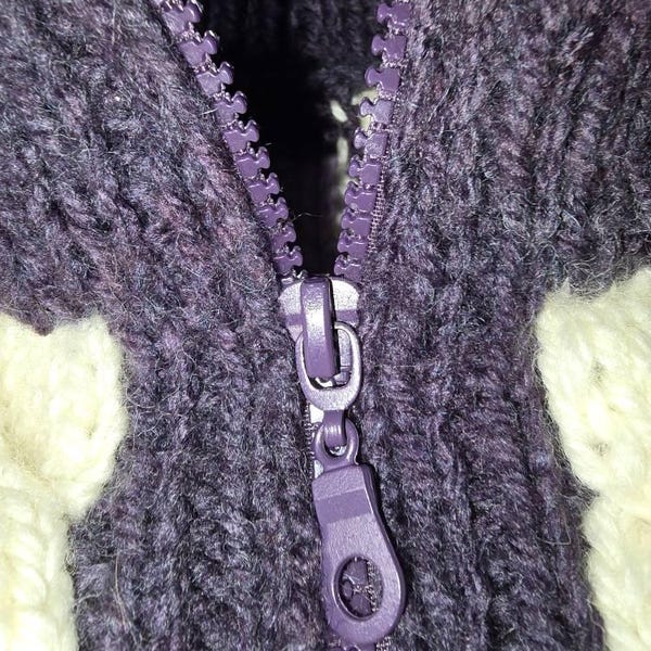 Closed Ended Chunky Zip 4 Inch - 31 Inch Zipper, Divisible Zipper ...