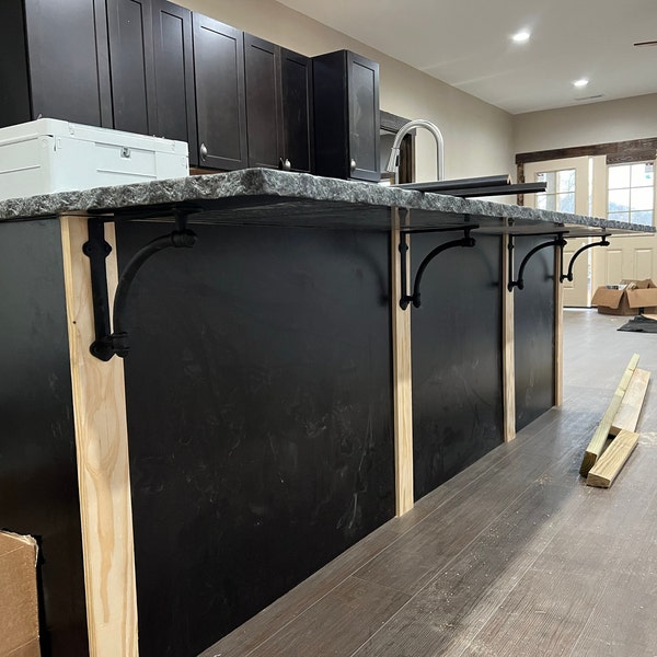 Heavy Duty, Brown, Farm House, Farmhouse Brackets, Rustic, Bracket ...