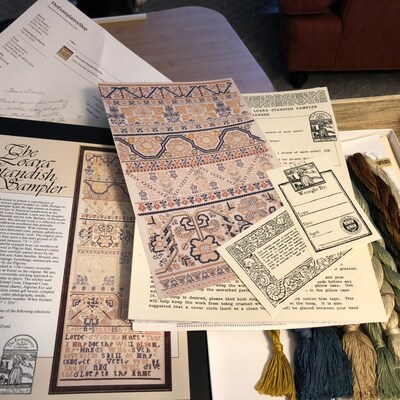 The Chase Sampler mary Starkey Sampler - Etsy