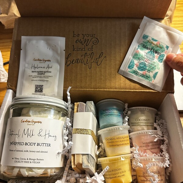 Deluxe Skin Care Sample Pack: TEN Different Scents, Handmade Gift - Etsy