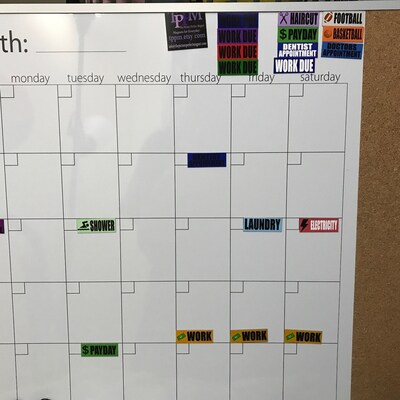 Calendar Magnets Set of 20 Your Choice - Etsy