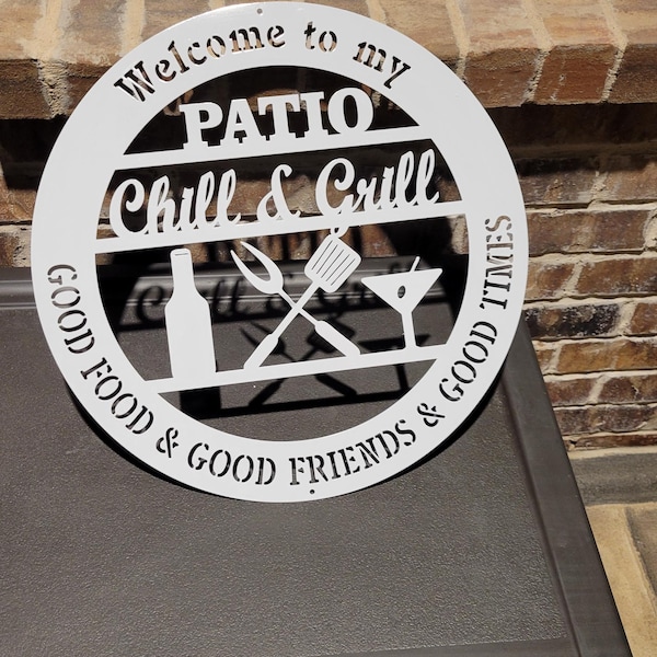 Hanging Ghost Sign, Metal Ghost, Halloween Decor, Hanging Halloween ...