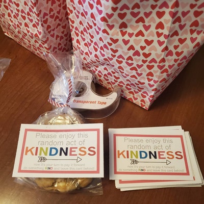 Printable Random Act of Kindness Cards, RAOK, Pay It Forward, DIY ...