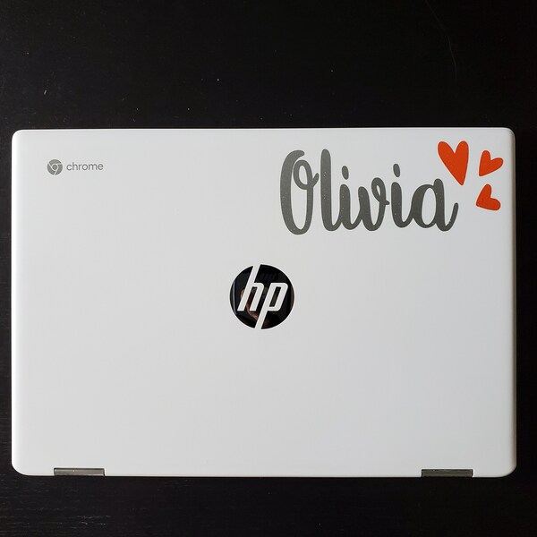 Laptop Stickers | Laptop Decal | Computer Decal | Name Laptop Decal ...