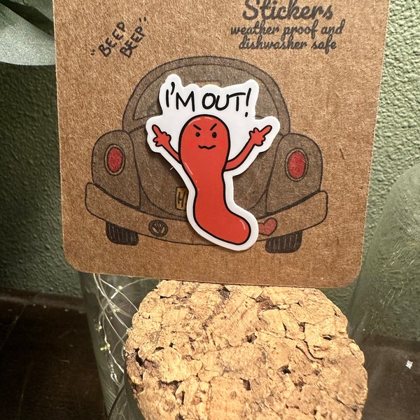 ANGRY APPENDIX STICKER, Appendicitis, Appendectomy, Angry Organ, Kawaii ...