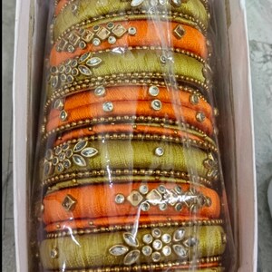 Silk Thread Bridal Bangles - Etsy