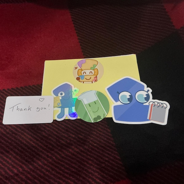 TPOT 20 One Sticker - BFDI - Object Show - Etsy