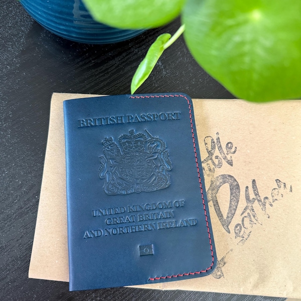 Leather Holder for Spanish Passport, Spain Passport, Gift for Treveler ...