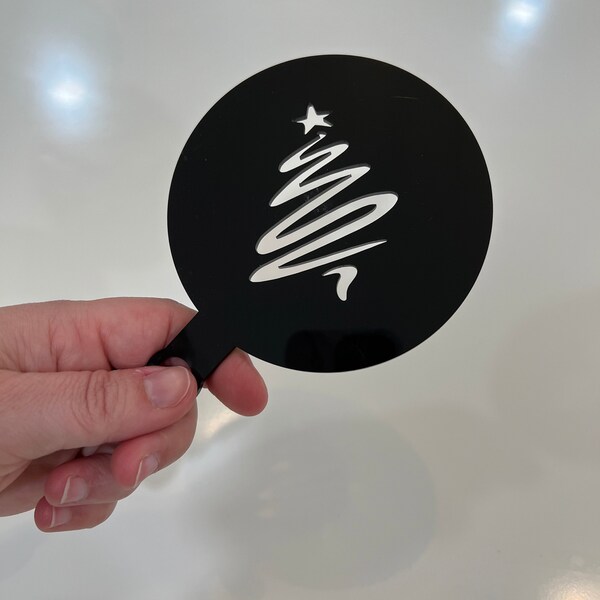 Custom Cocktail Stencil or Coffee Stencil - Etsy