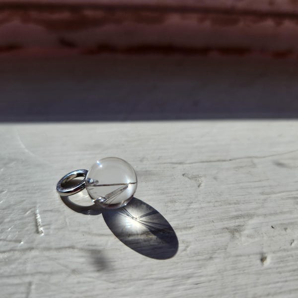 Handcarved Mermaid Tail Labradorite Crystal Pendant Whimsical Fish Tail ...