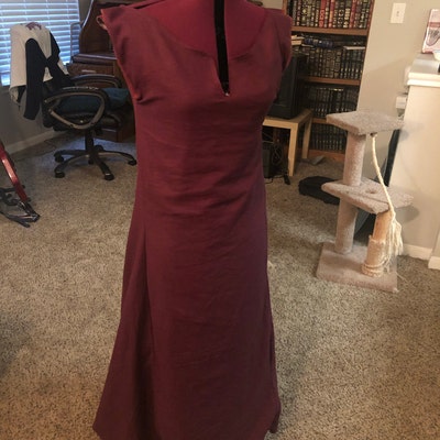 Medieval or Viking Dress T-tunic or Under Tunic SCA, Larp, Historical ...