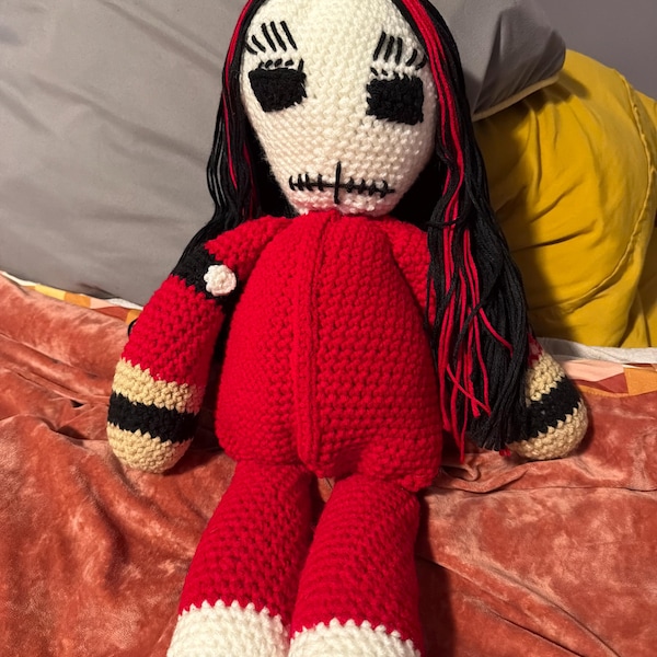 Crochet Slipknot Joey Jordison Doll - Etsy