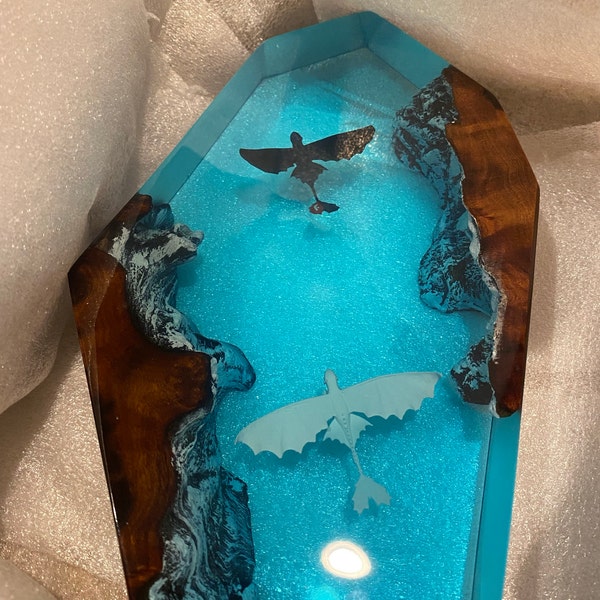 To.oth.less Night Lights, T.ooth.less and L.ight Fu.ry Epoxy Lamp Table ...