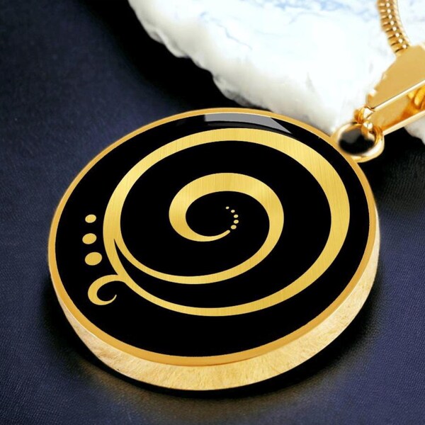 Gratitude Symbol Necklace Thankful Jewelry Pendant Thank You Gift Gold ...