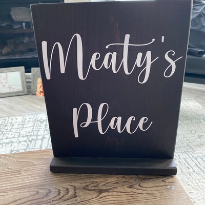 Create Your Own Custom Standing Sign Custom Table Sign Custom Standing ...