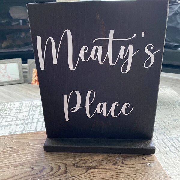 Create Your Own Custom Standing Sign Custom Table Sign Custom Standing ...