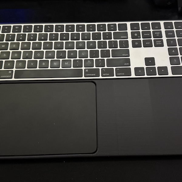 Apple Magic Keyboard With Numpad & Trackpad Tray | 3D Printed Desk ...