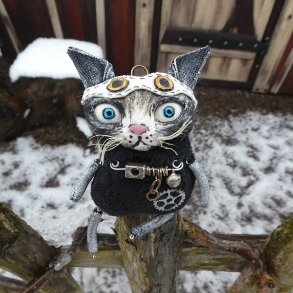 Anthropomorphic Doll Bird Boudoir Doll Poseable Art Doll Animal ...