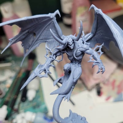 Chaos Daemon Miniature Lord of the Print Infernal Demon of Slaanesh ...